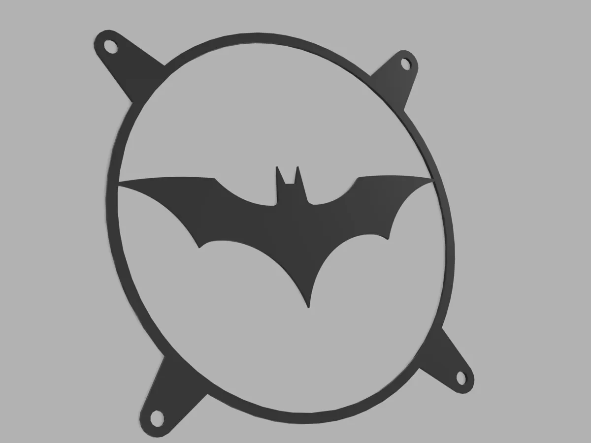 Batman Fancover - Free 3D Print Model - MakerWorld