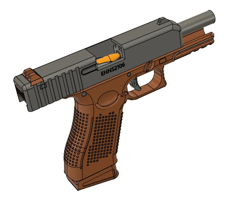 Myuto Flick 19X - Working Toy Gun (slingshot-like) - Free 3D Print ...