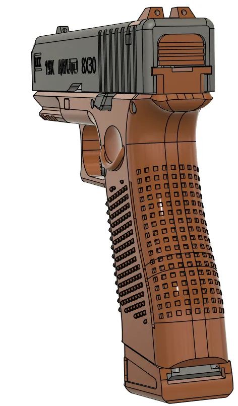 Myuto Flick 19X - Working Toy Gun (slingshot-like) - Free 3D Print ...