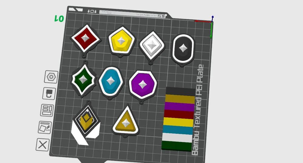 Rank Charm - Valorant - Valorant - Free 3D Print Model - MakerWorld