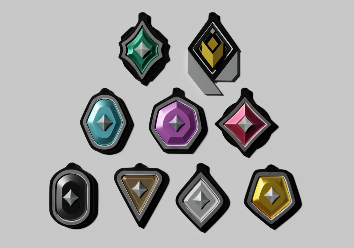 Rank Charm - Valorant - Valorant - Free 3D Print Model - MakerWorld