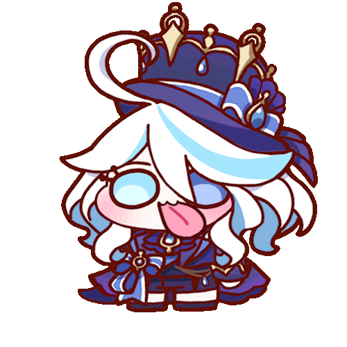 Genshin Impact Chibi Hydro Archon Furina Sculpture by user_3571955627 ...