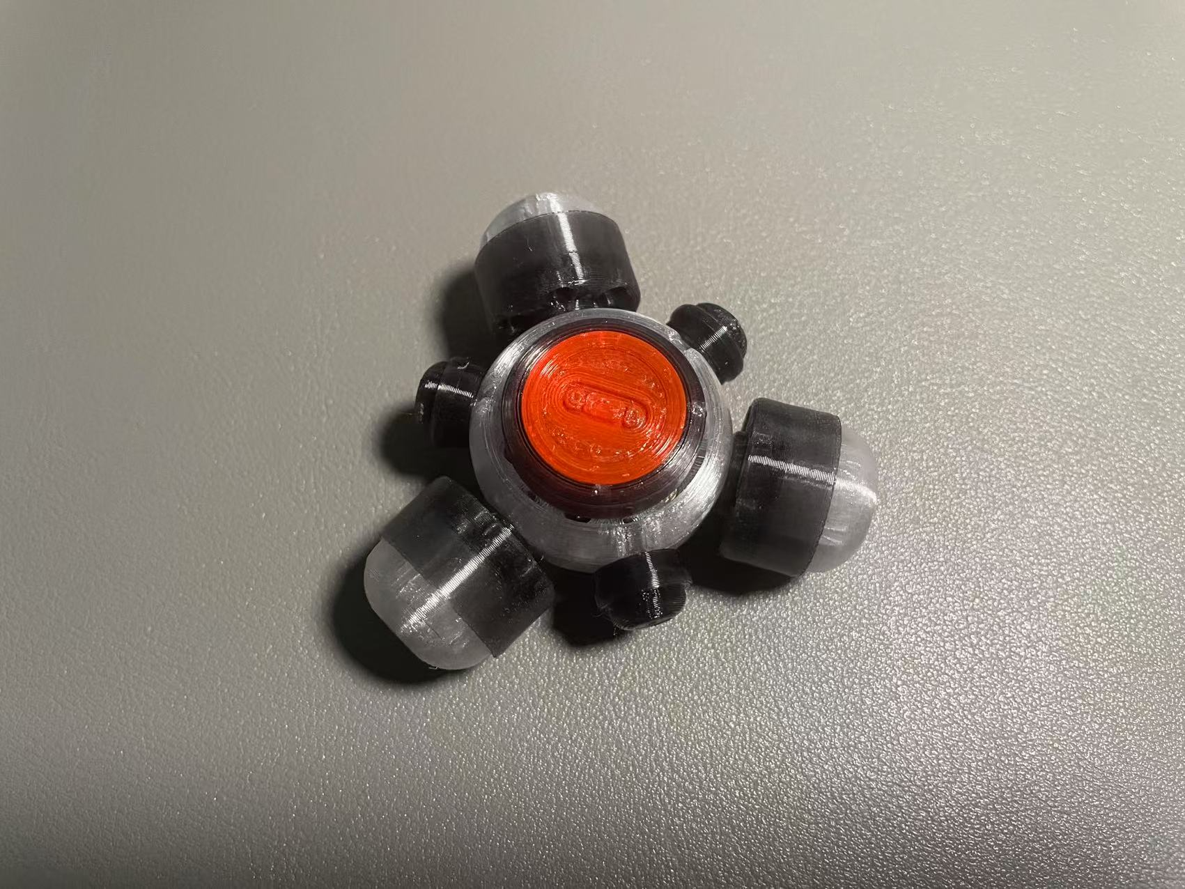 EDC Space-Time Bell Feather Style Modular Fidget Spinner Accessories ...