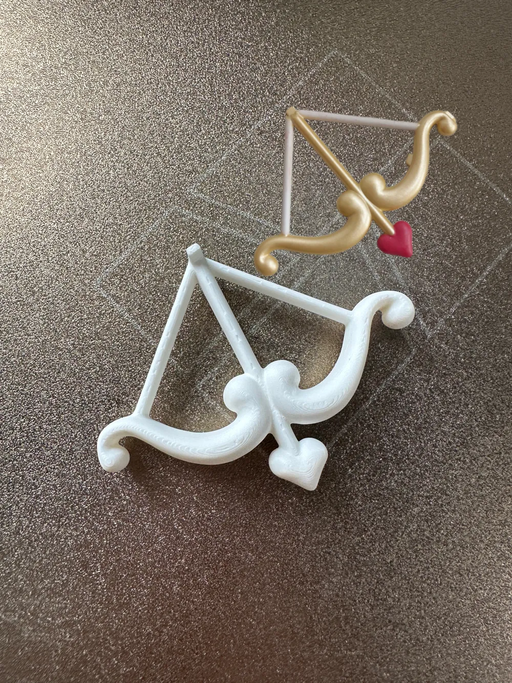 Cupid's Sword Valentine Pendant - Free 3D Print Model - MakerWorld