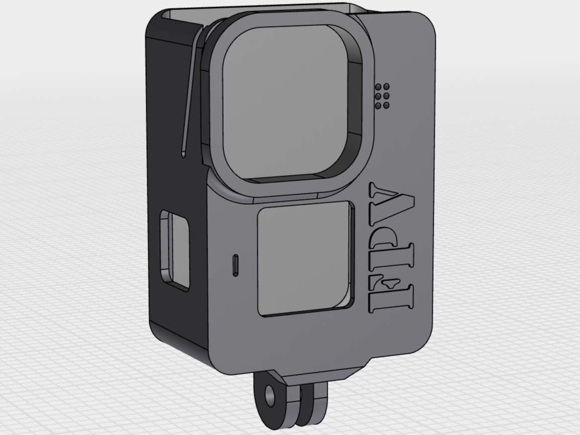 GOPRO 9-10-11-12 GoPro Mount | FPV Drone Vertical GoPro Mount | GoPro ...