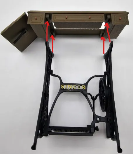 Vintage Singer Sewing Machine – Functional Model - Free 3D Print Model ...