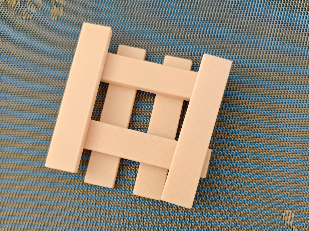 Archimedes building blocks Kapla small wooden planks natural wood ...