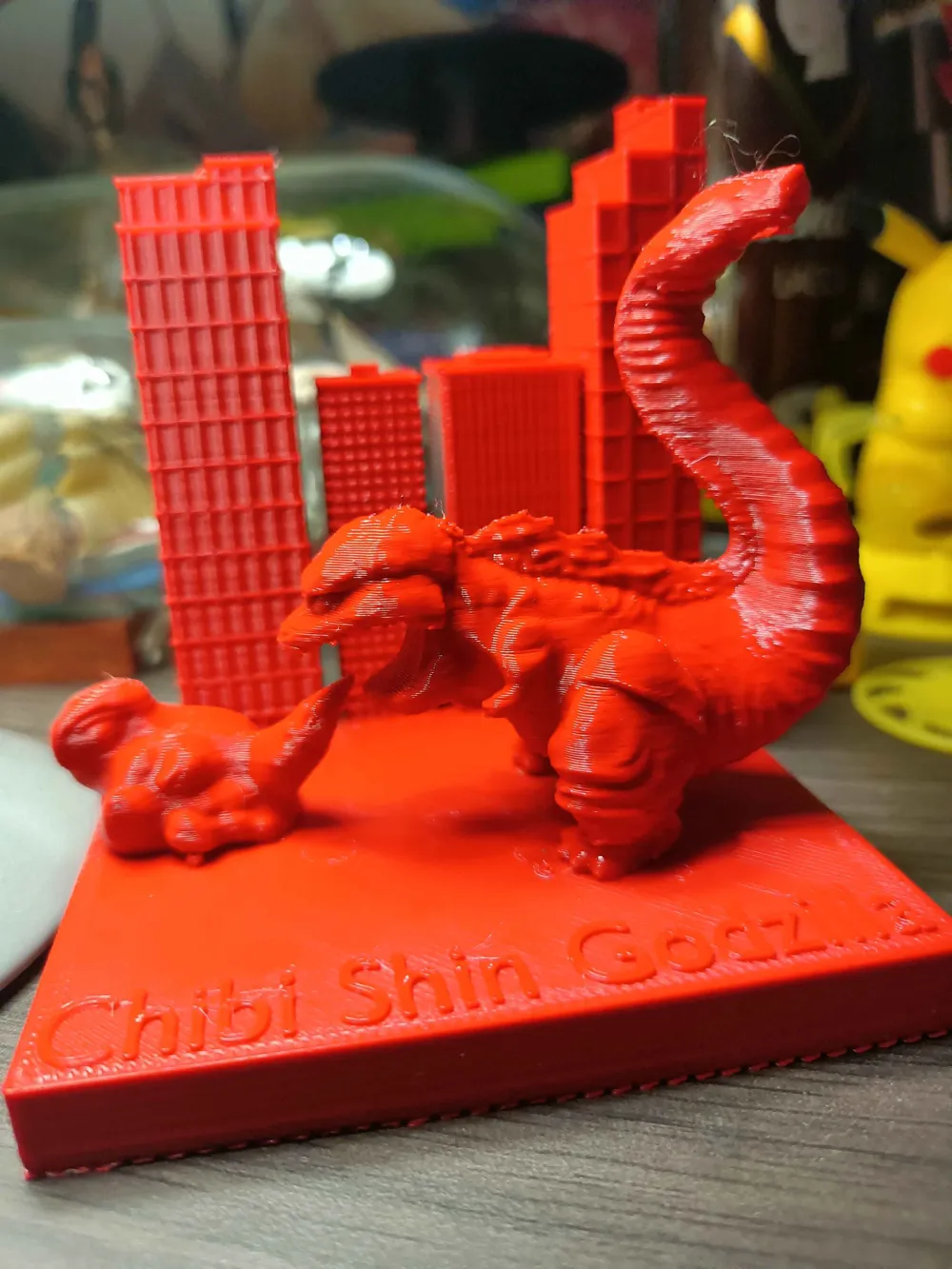 Chibi Shin Godzilla by Salvatore1812 - Free 3D Print Model - MakerWorld