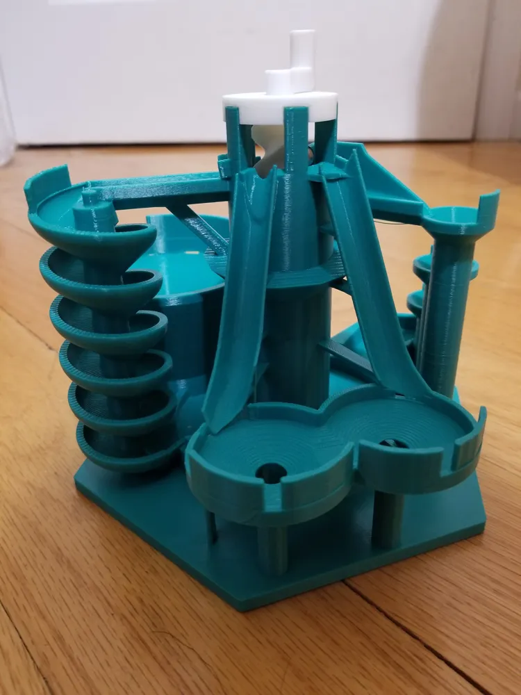 Orbit - An inspired marble machine - Free 3D Print Model - MakerWorld