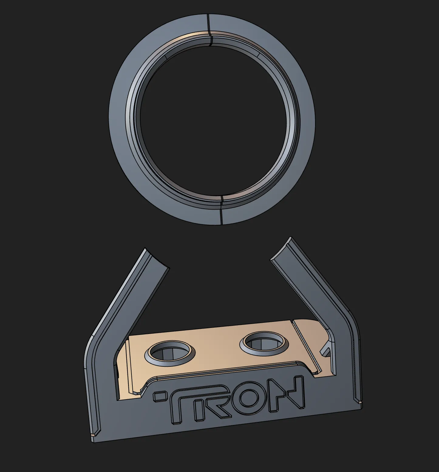 Tron Identity Disk movie prop display replica - Free 3D Print Model ...