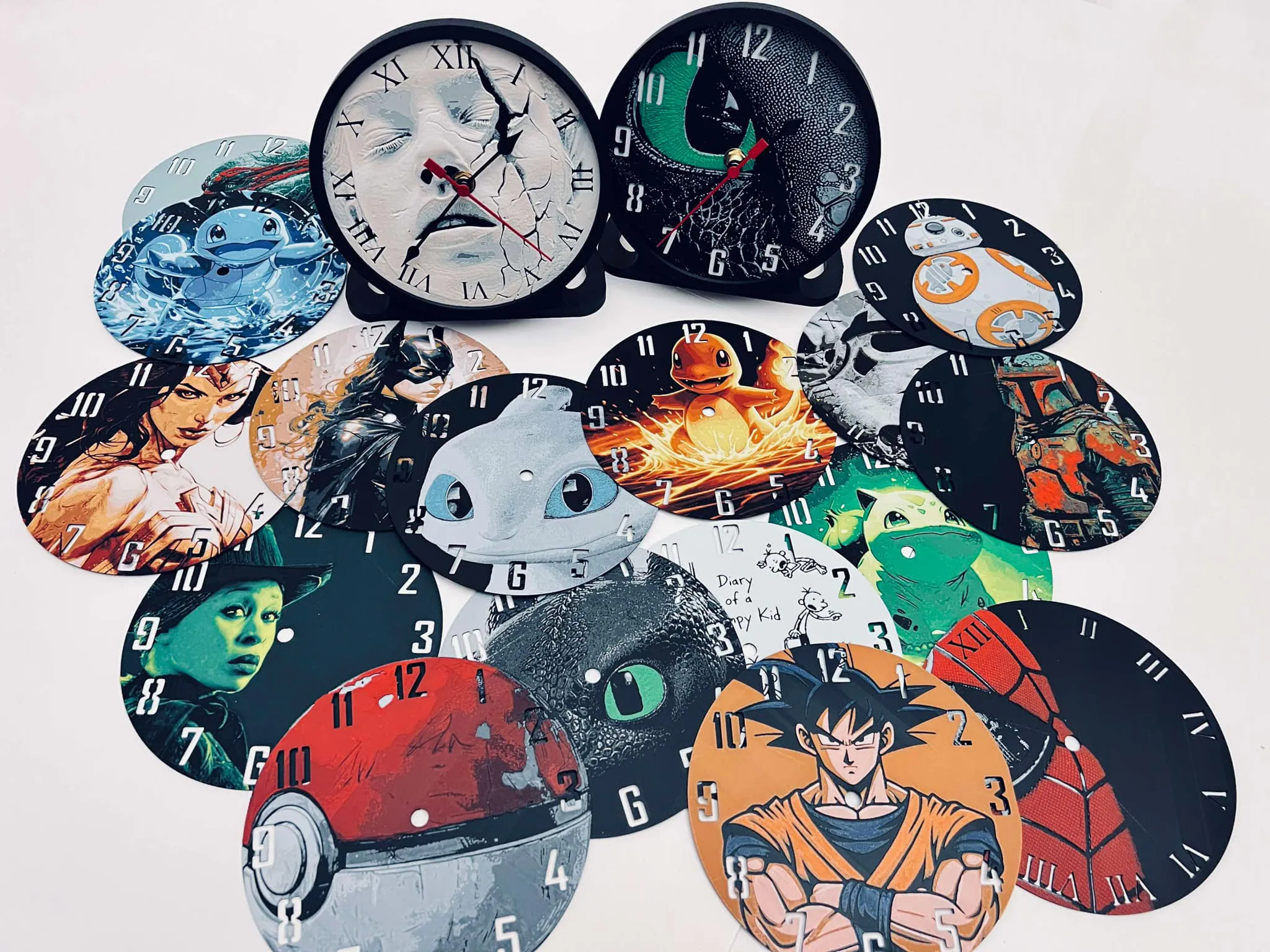 Kpop Demon Hunters - Huntr/X Clock Customizable - Free 3D Print Model ...