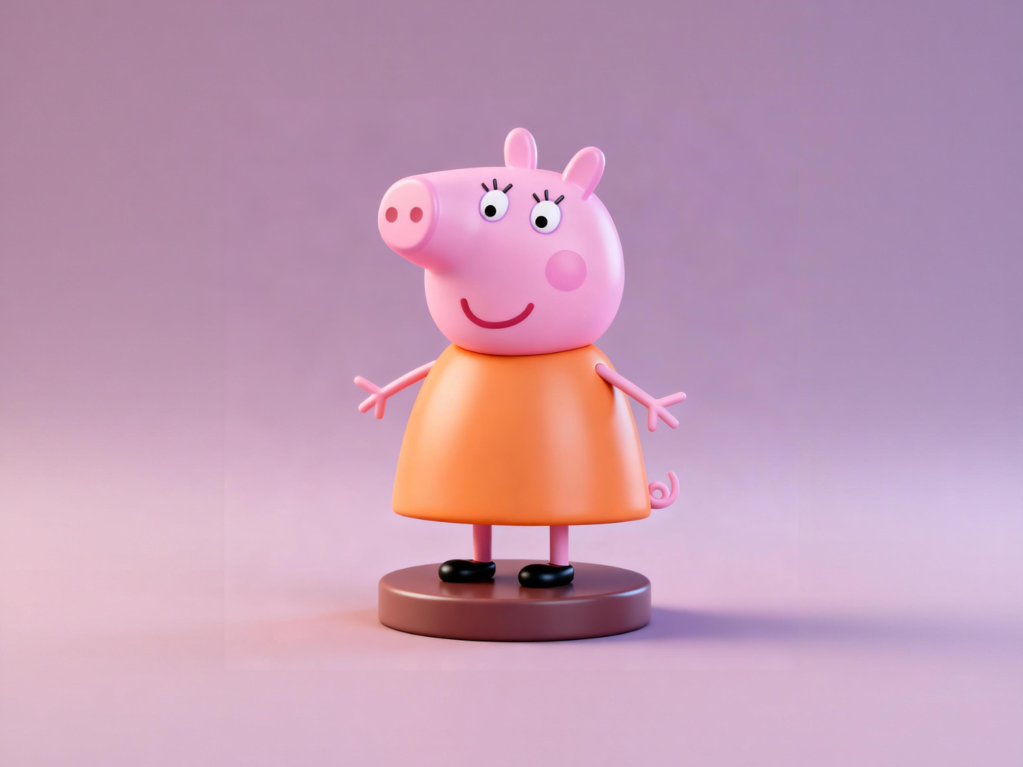 Peppa Pig - Cute Anime Figurine - Free 3D Print Model - MakerWorld
