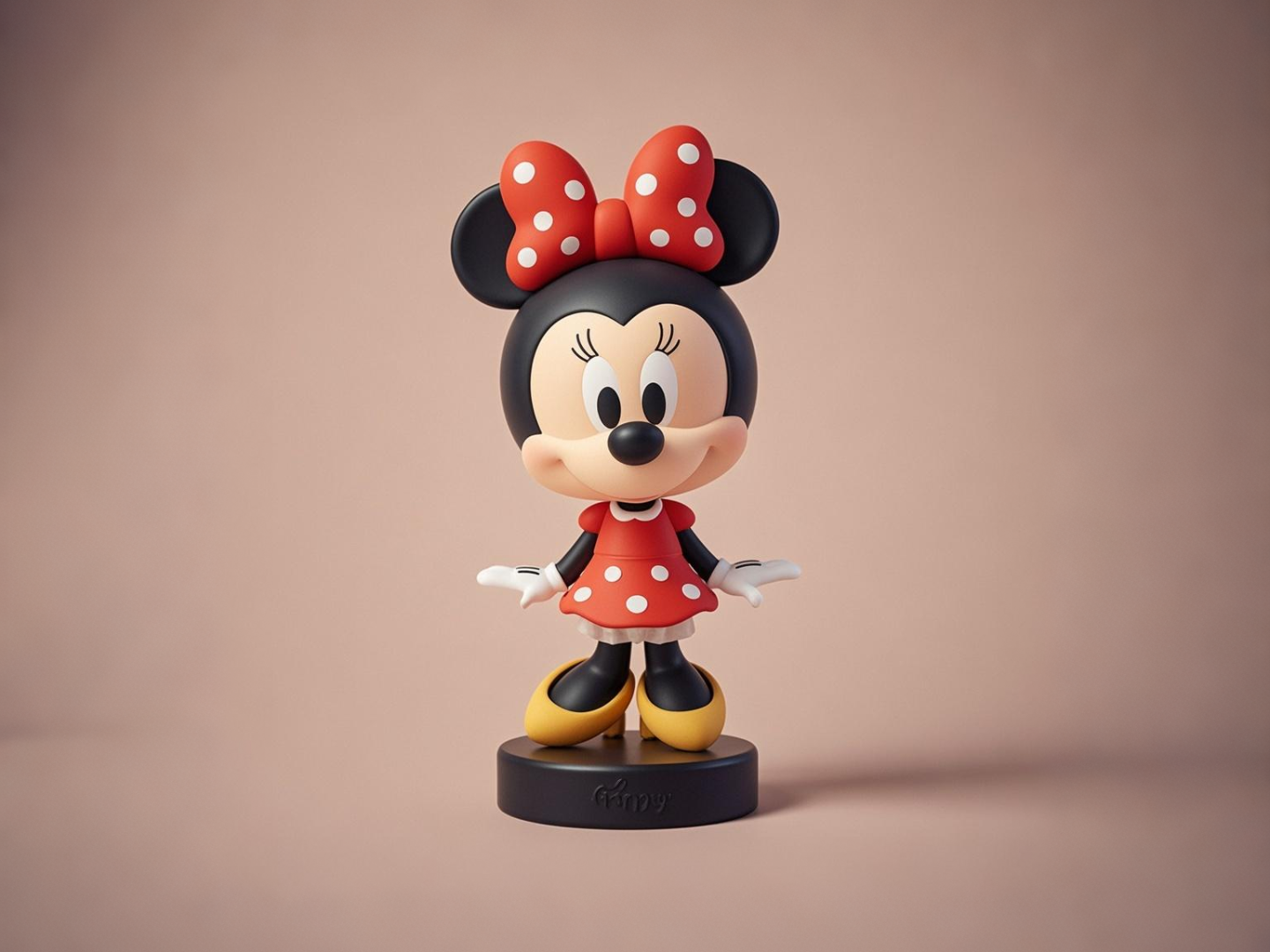Minnie - Mickey Mouse Cartoon - Disney Classic Peripheral Figure ...