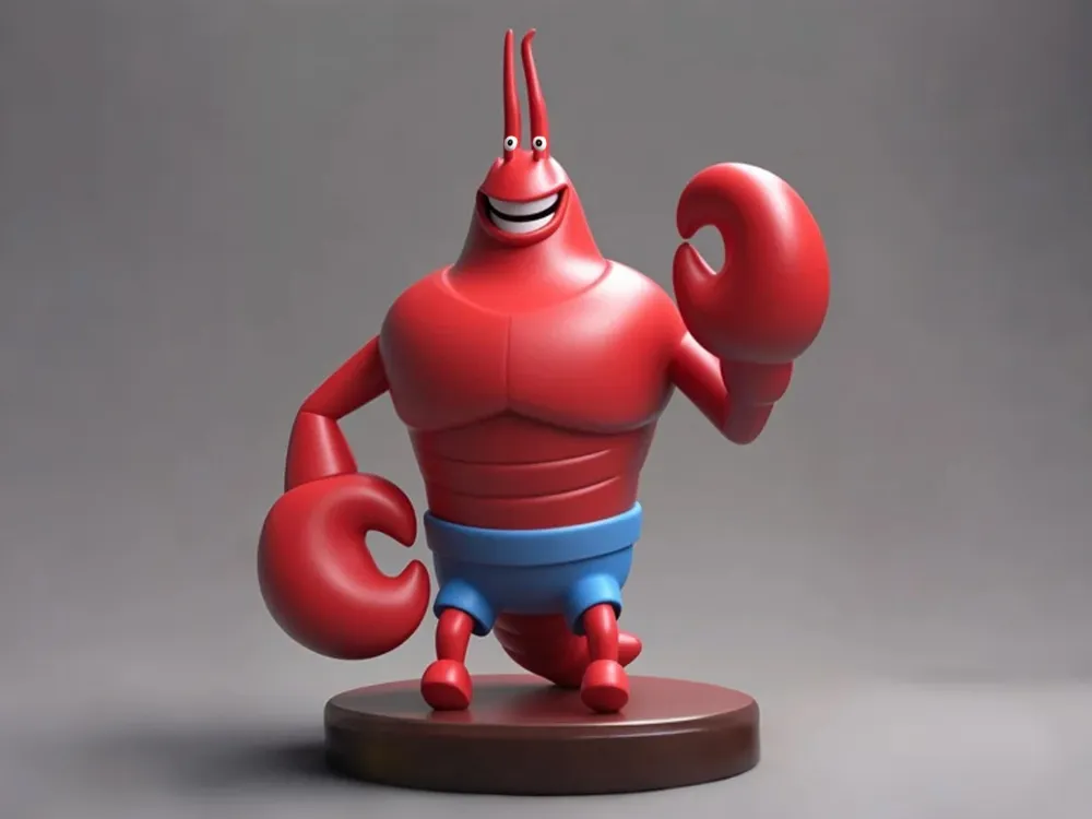 Larry la Langosta - Figura/adorno de la langosta de la serie animada de ...