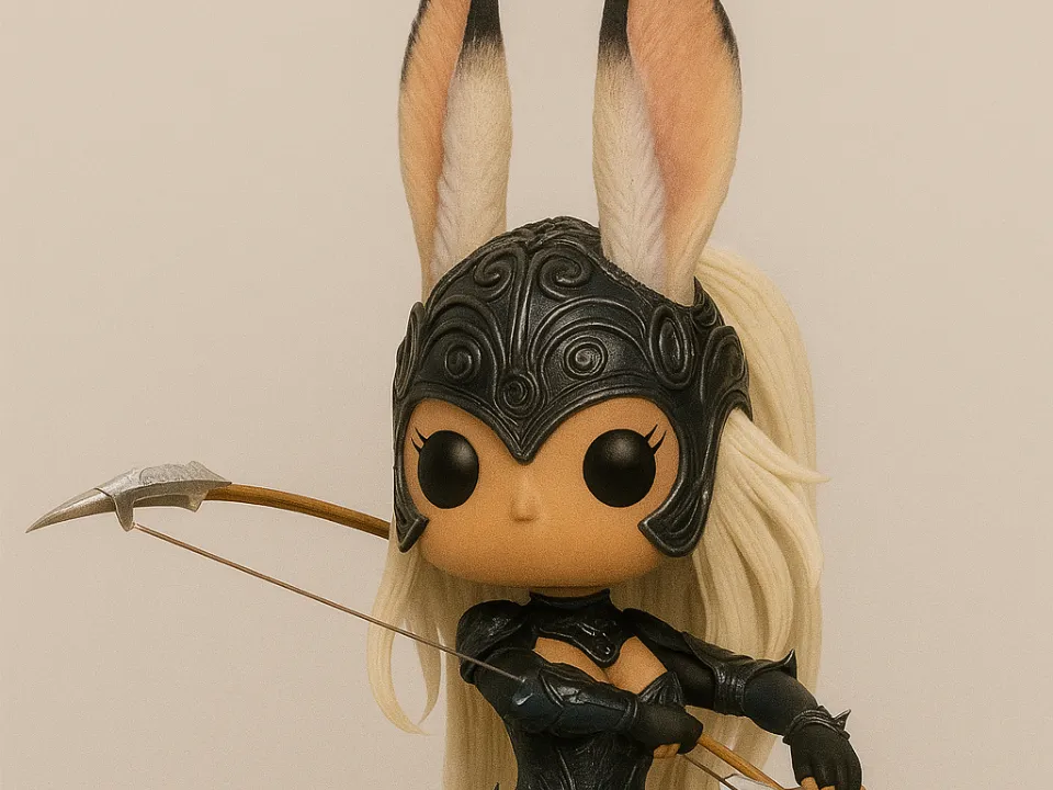 Funko Fran Final fantasy - Free 3D Print Model - MakerWorld