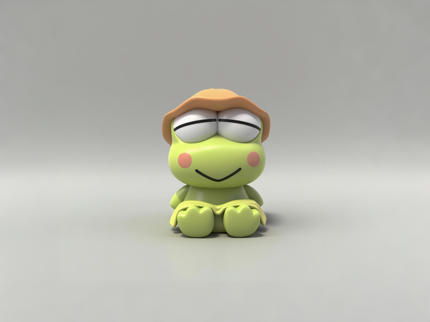 Keroppi - Cute Chibi Sanrio - Girl Coloring Toy Figurine by 派大虎_🌟 ...