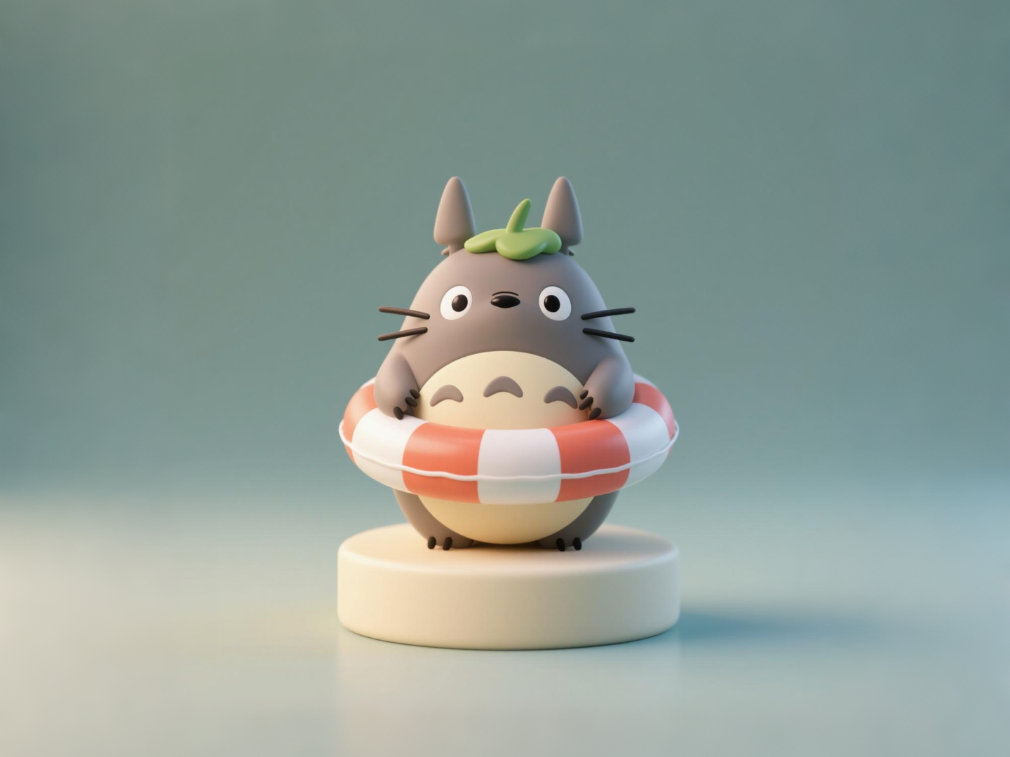 Totoro Summer Swim Ring Limited Edition - Ghibli Animation Peripheral ...