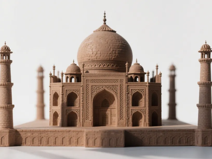 The Taj Mahal - Free 3D Print Model - MakerWorld