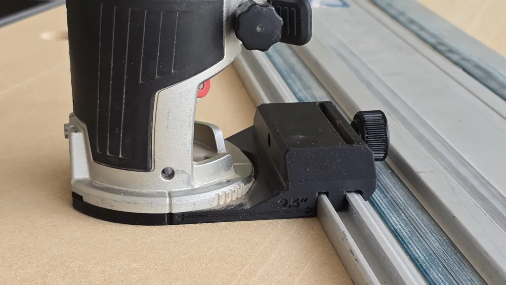 Makita & Festool track router base plate. v2.0 by FOOTPRINTS MakerWorld ...