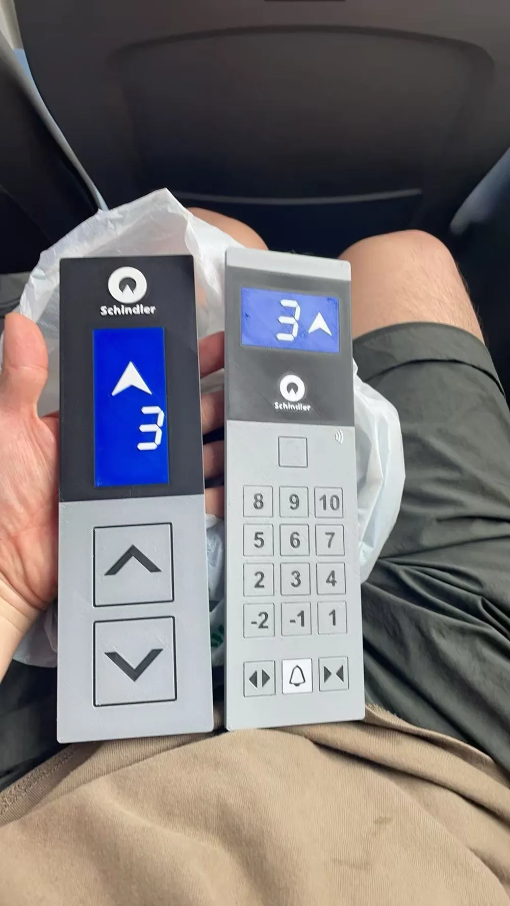 Schindler Elevator Panel - Free 3D Print Model - MakerWorld