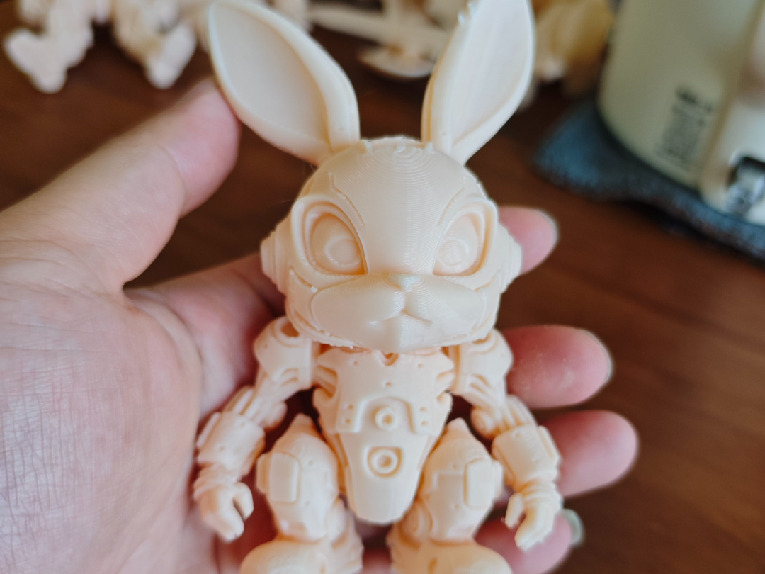 Robot rabbit Mecha rabbit Mechanical rabbit by 嘻嘻3d打印3598*1759 ...