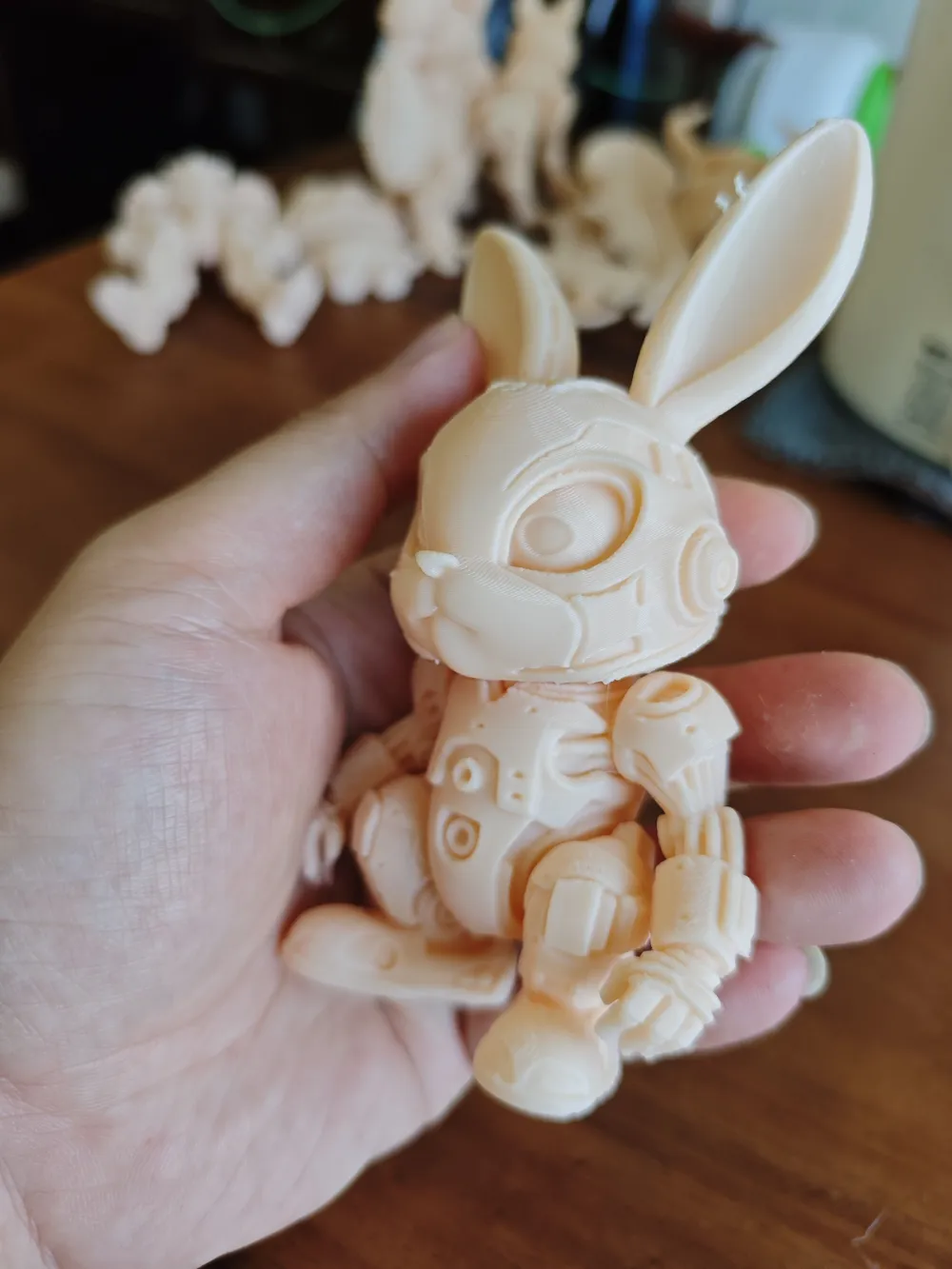 Robot rabbit Mecha rabbit Mechanical rabbit by 嘻嘻3d打印3598*1759 ...
