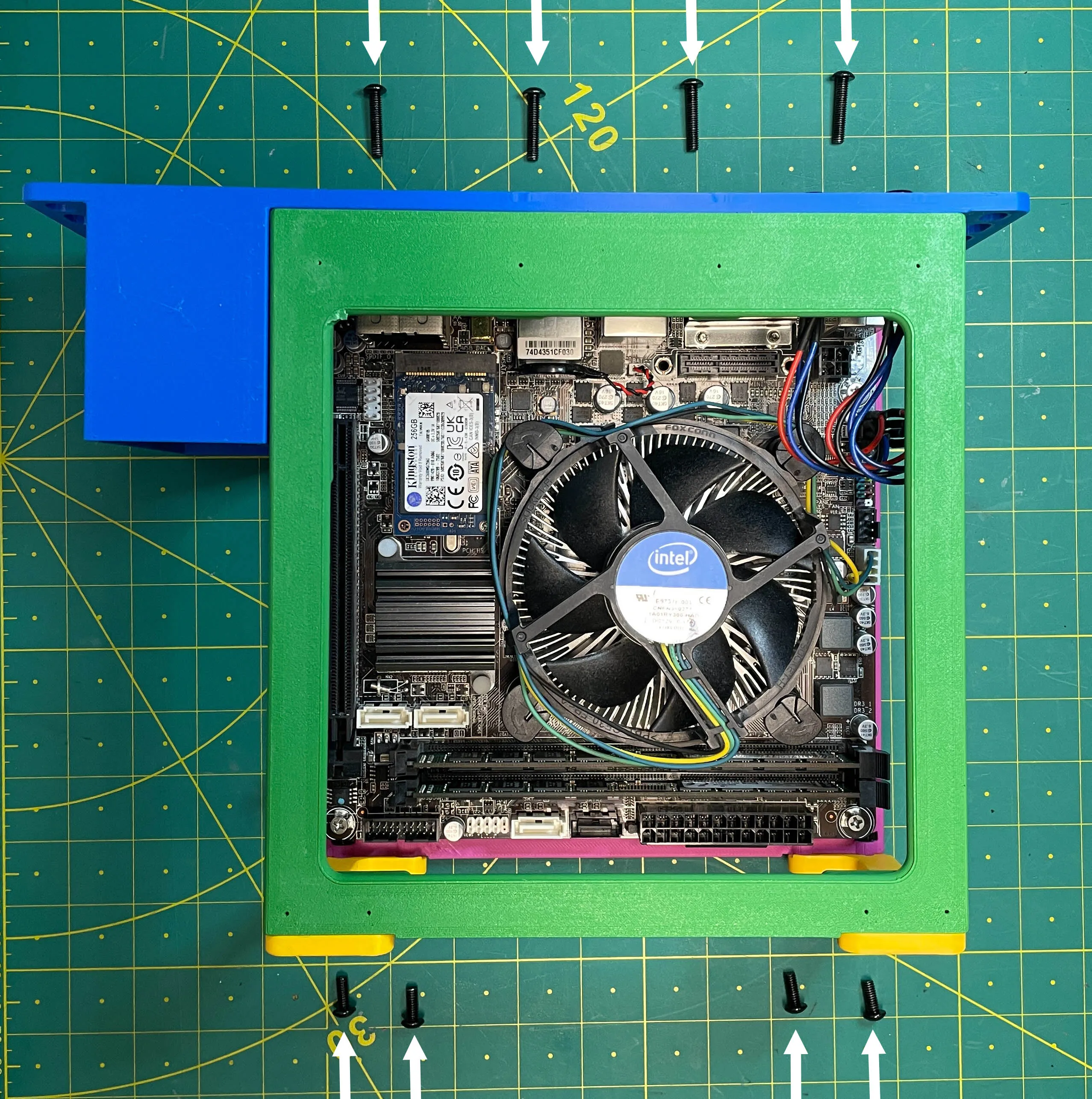 2U 10 Inch Rackmount Mini-ITX + Flex ATX Enclosure - Free 3D Print ...