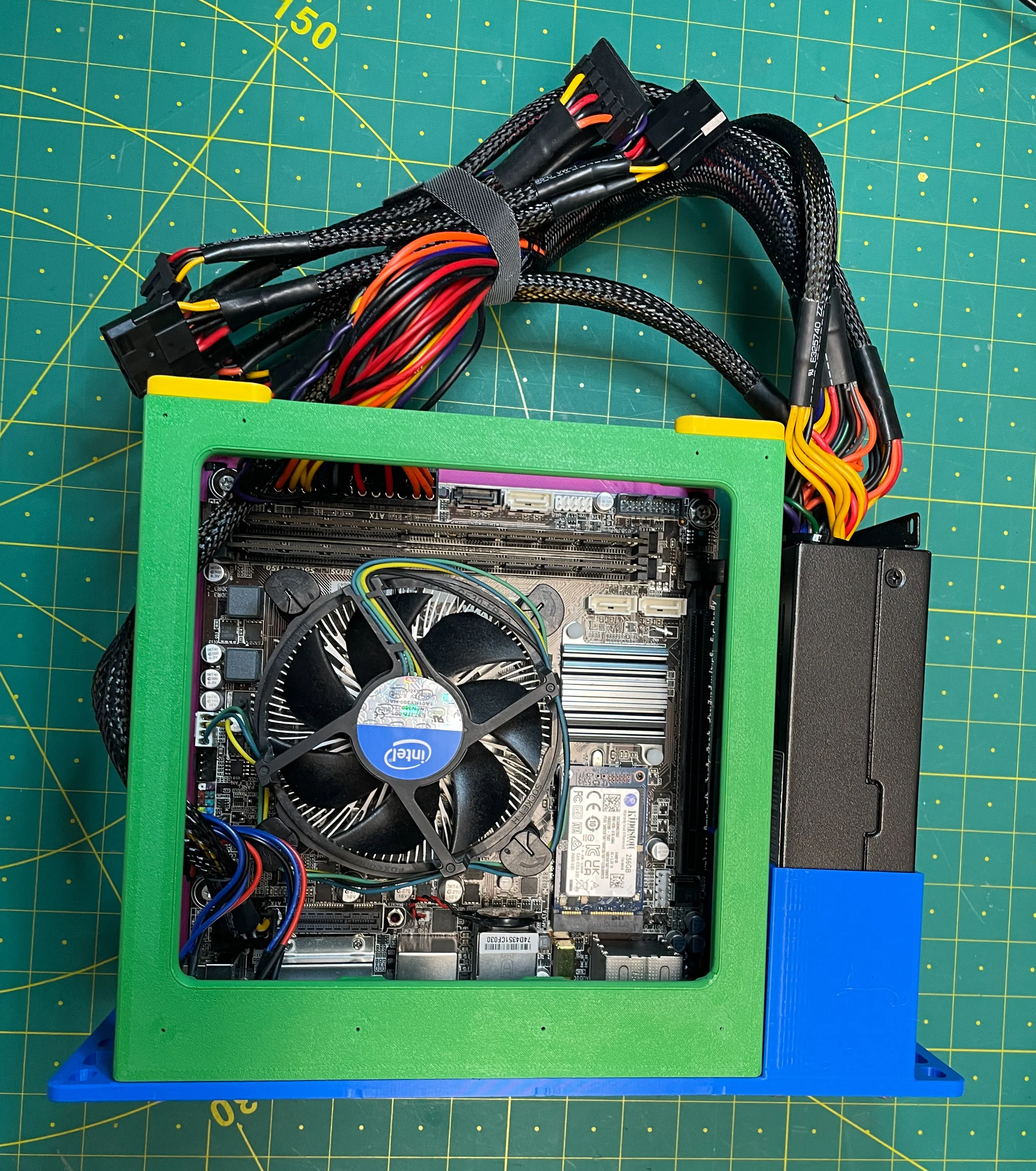 2U 10 Inch Rackmount Mini-ITX + Flex ATX Enclosure - Free 3D Print ...