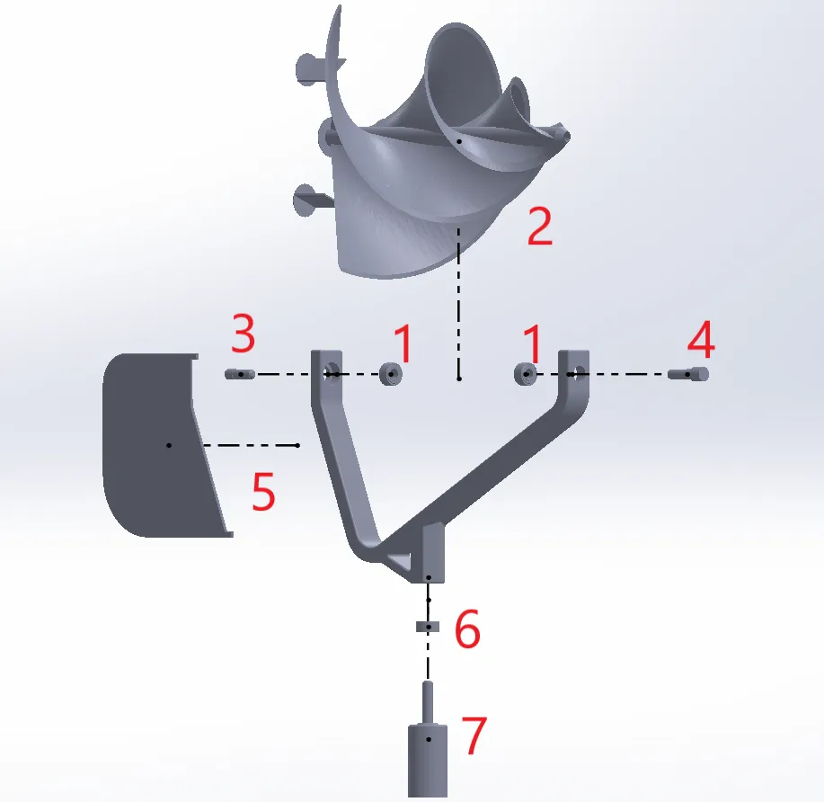 Archimedes Wind Turbine - Free 3D Print Model - MakerWorld