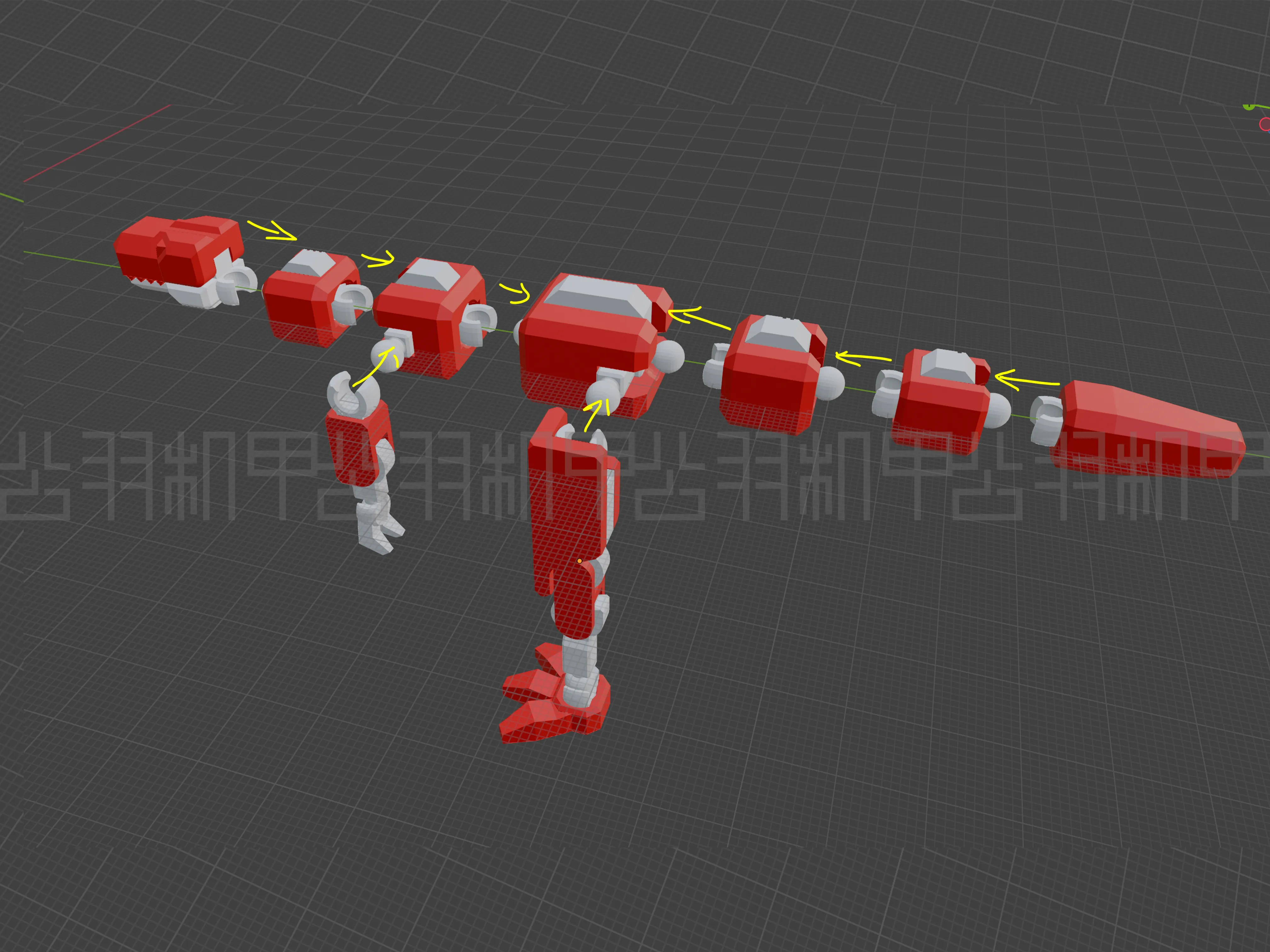 Mecha Dinosaur Series Four - Mecha T-Rex - Free 3D Print Model - MakerWorld