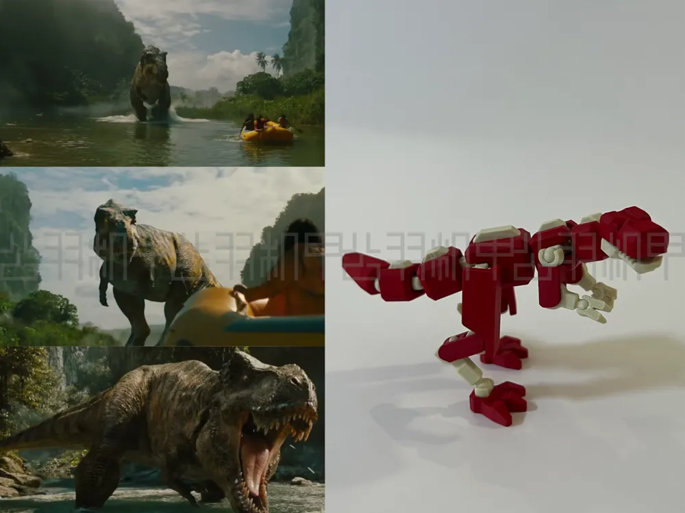Mecha Dinosaur Series Four - Mecha T-Rex - Free 3D Print Model - MakerWorld