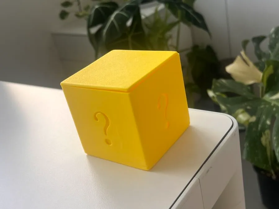 Question mark box - Free 3D Print Model - MakerWorld