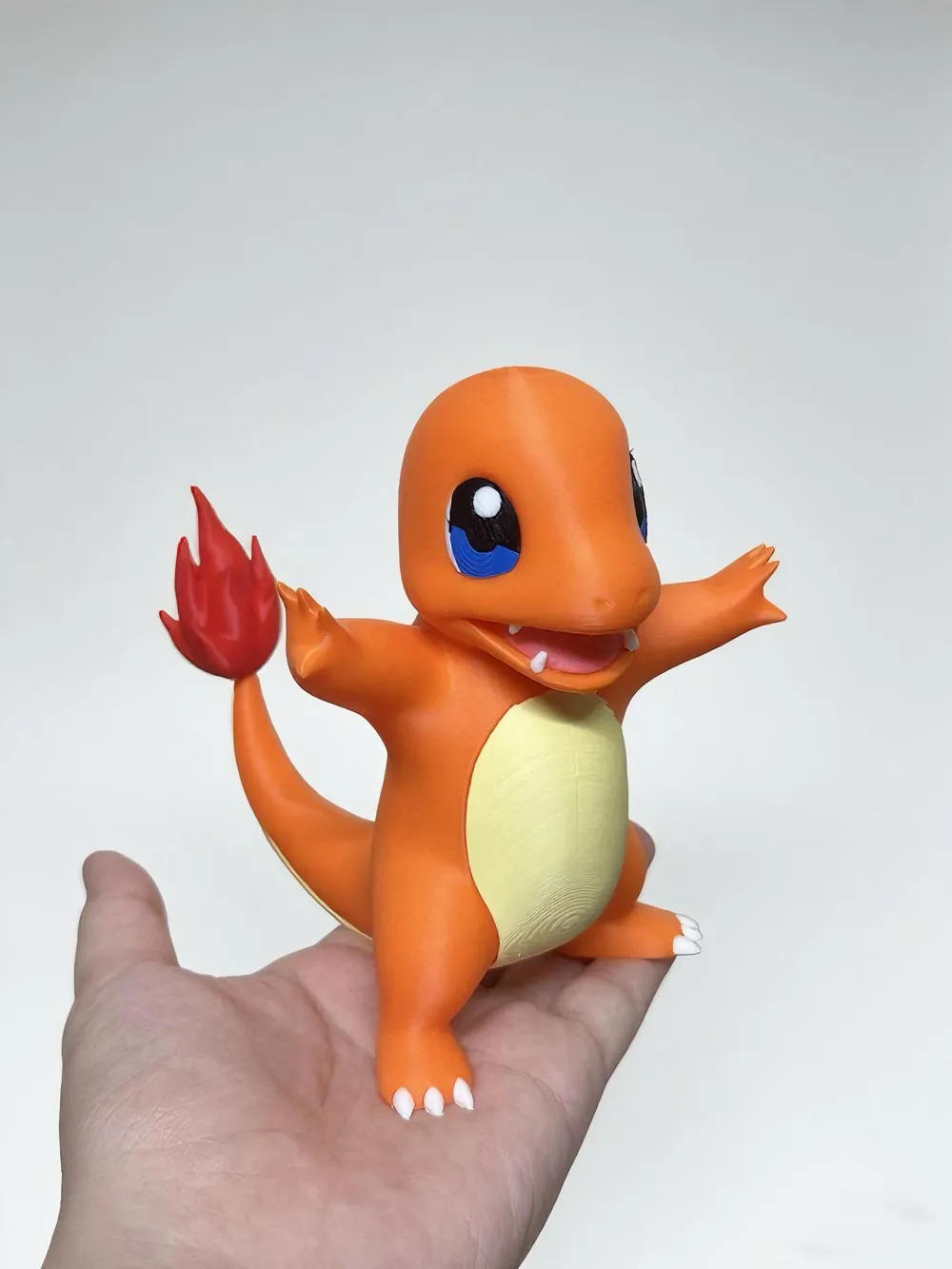 Pokemon Charmander 004 Charmander 2.0 Brazos abiertos postura alegre ...
