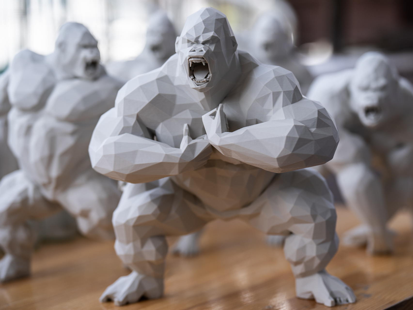 Rampage King Kong Series 005 by XXY2025 MakerWorld: Download Free 3D Models