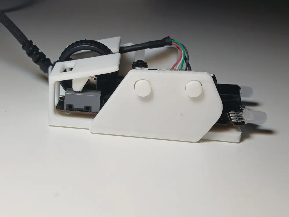 Custom Mouse Shell compatible with Viper Mini PCB - Free 3D Print Model ...