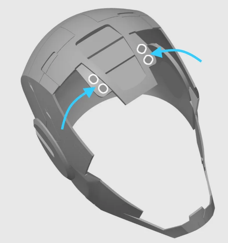 Iron Man MK5 Helmet Wereable - Free 3D Print Model - MakerWorld