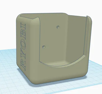 Ryobi Battery Holder by sebastien84 MakerWorld: Download Free 3D Models