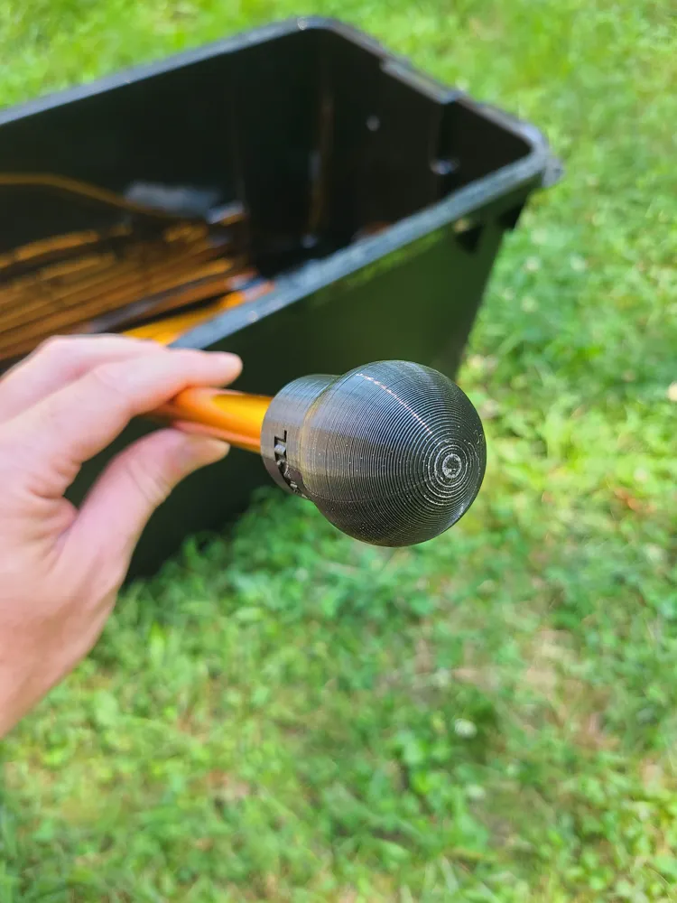 Tarp Ball Topper for REI Adjustable Tarp Pole - Free 3D Print Model ...