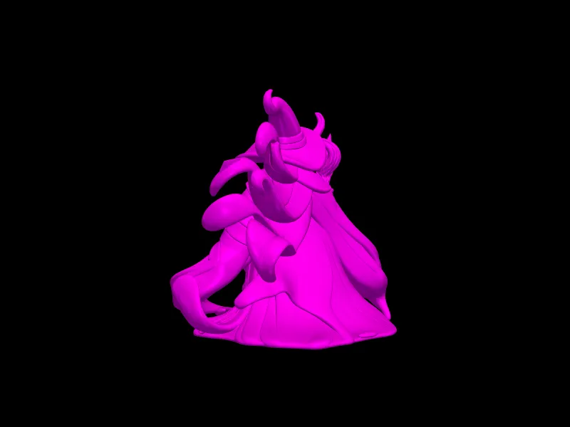 Fantasy Cloaked Wizard STL - Dynamic Pose Mage - Free 3D Print Model ...