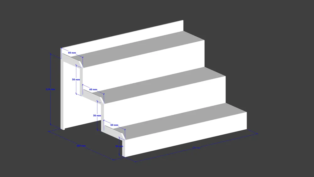 Desktop Stepped Display Stand|Figure Display Stand by All is well ...