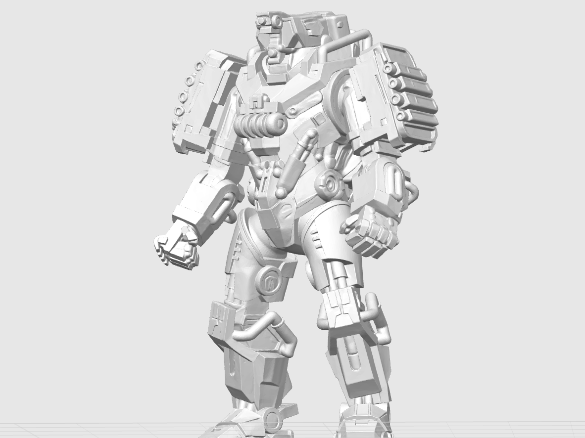 Spirit Cage MU-2 Type Heavy Mecha by user_3064430402 MakerWorld ...