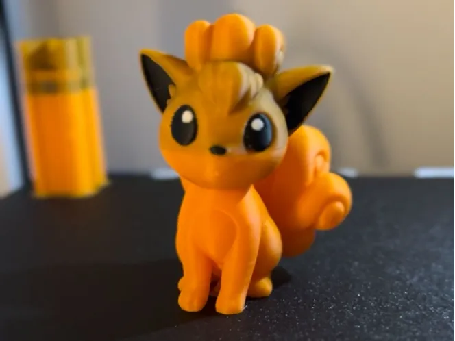 Vulpix COloured - Free 3D Print Model - MakerWorld