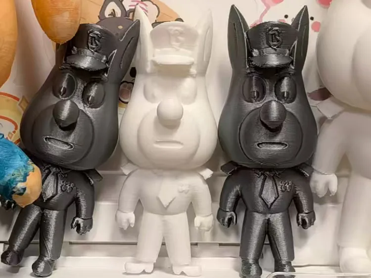 Sheriff Labrador Cartoon - Doberman Officer - Free 3D Print Model ...