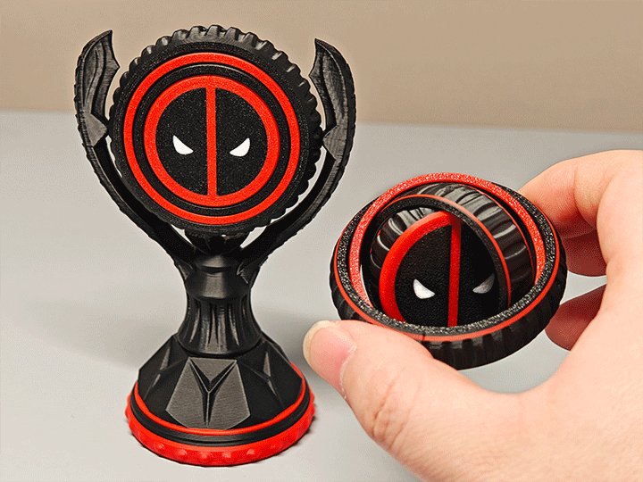 Deadpool - Gyro Fidget Spinner Superhero Series Fidget Spinner TC3 ...