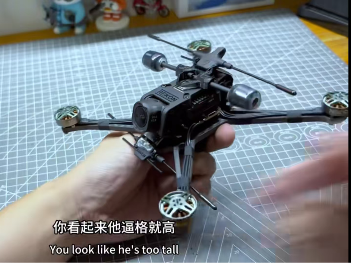 Huagulong Rekon Long Range FPV Drone Antenna Mod by TOP的遥控玩具（全球号 ...