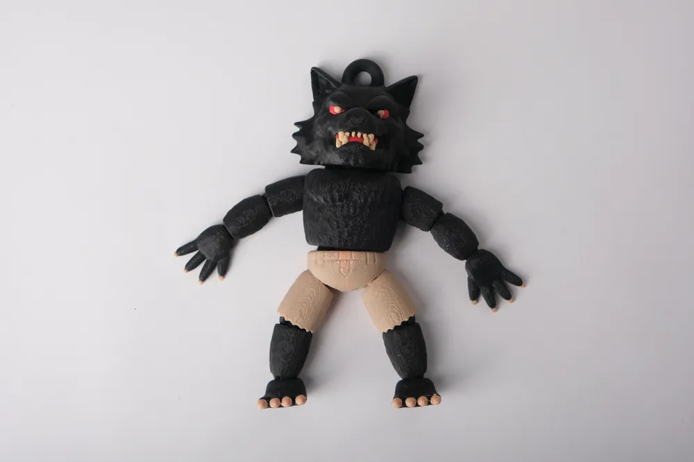 Articulated Werewolf Toy — Monster Figure by Fleximania MakerWorld ...