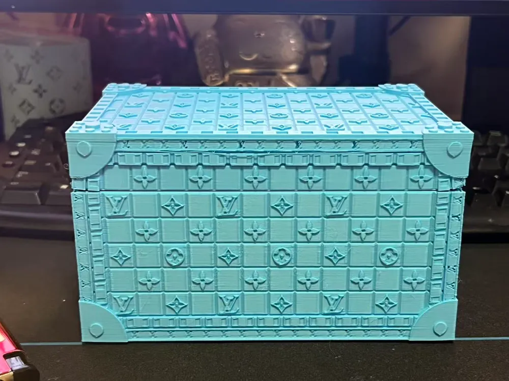 LV Moonlight Box Jewelry Box Storage Box - Free 3D Print Model - MakerWorld