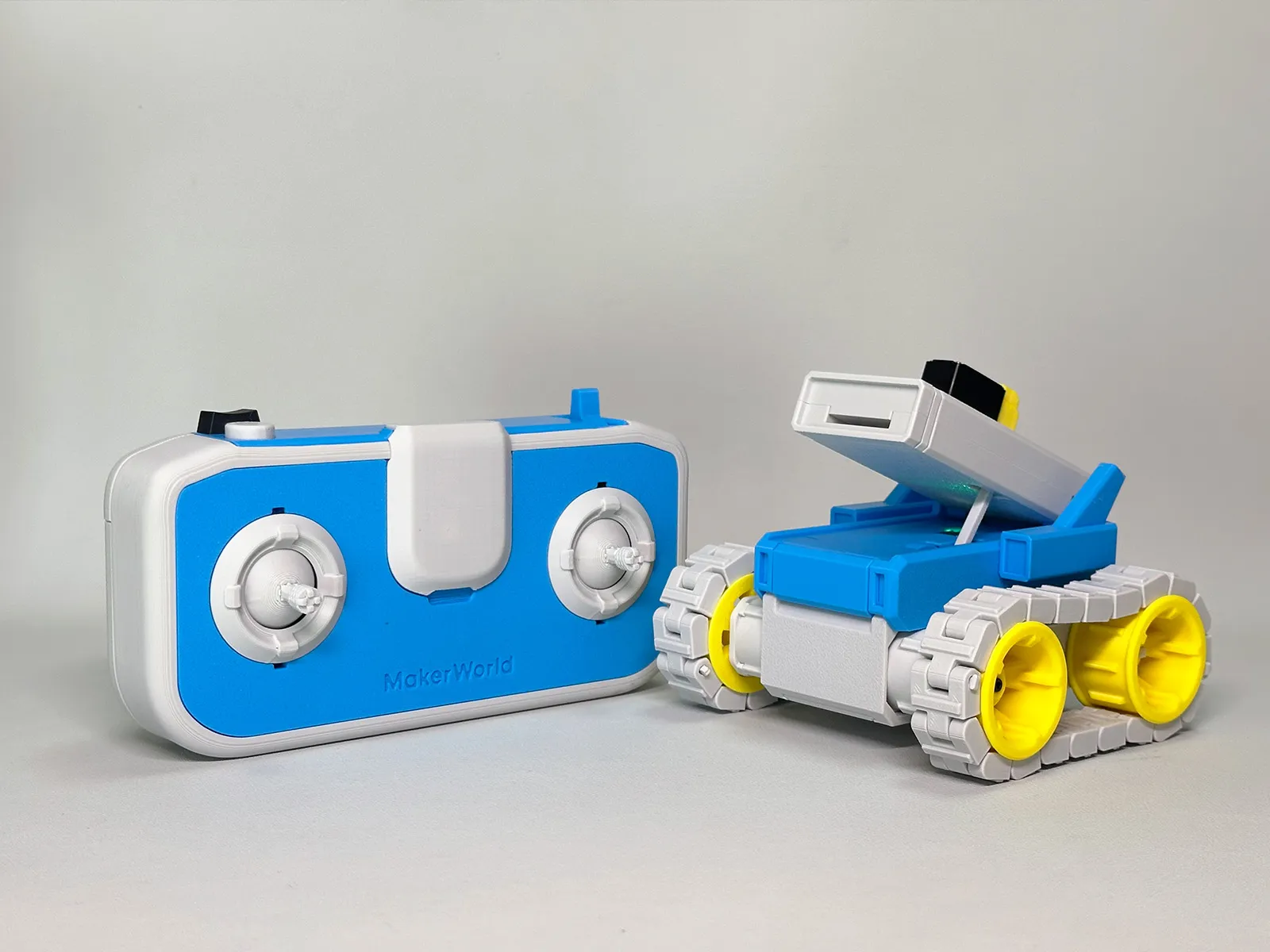 CyberBrick Mini T (Remote-Controlled Mini Tank) - Free 3D Print Model ...