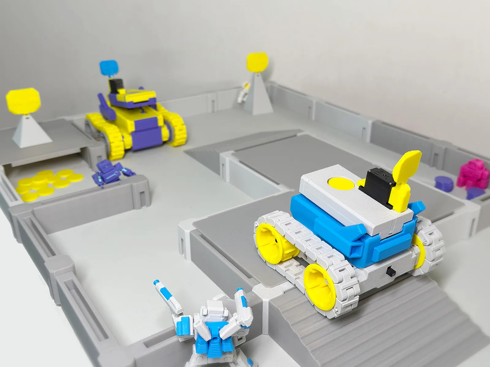 CyberBrick Mini T (Remote-Controlled Mini Tank) - Free 3D Print Model ...