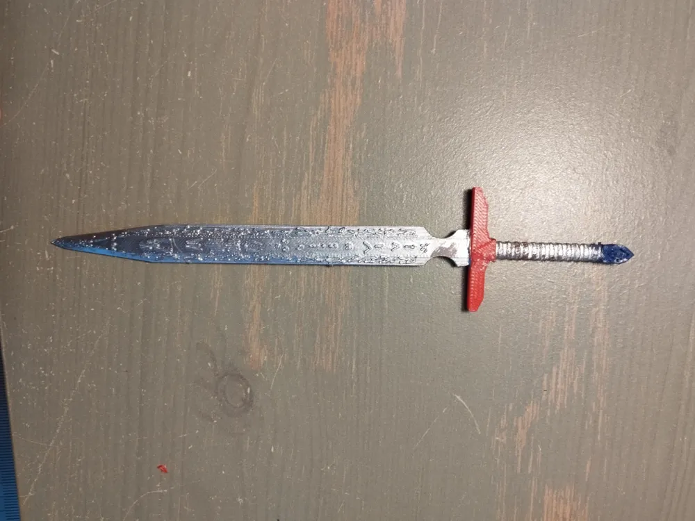 Optimus Prime's Sword by ELECTRONG7 MakerWorld: Download Free 3D Models